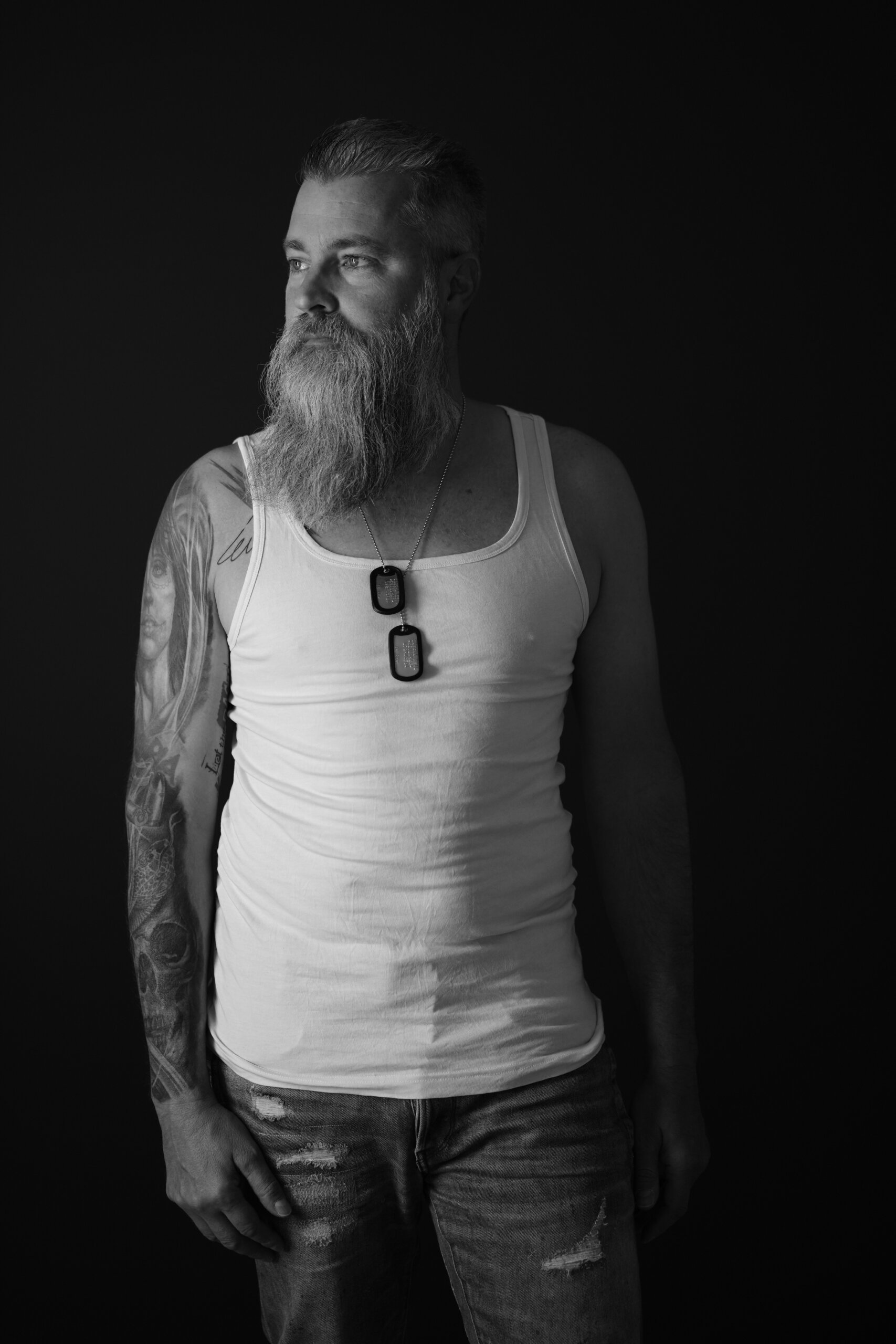 Sascha K. | Best Ager Model 50+ mit Bart bei FAMEONME Casting